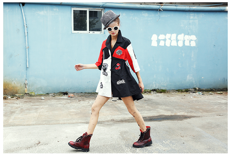 2015 Women Fashional Fall Coat Loose Dust Trend Coat on Luulla
